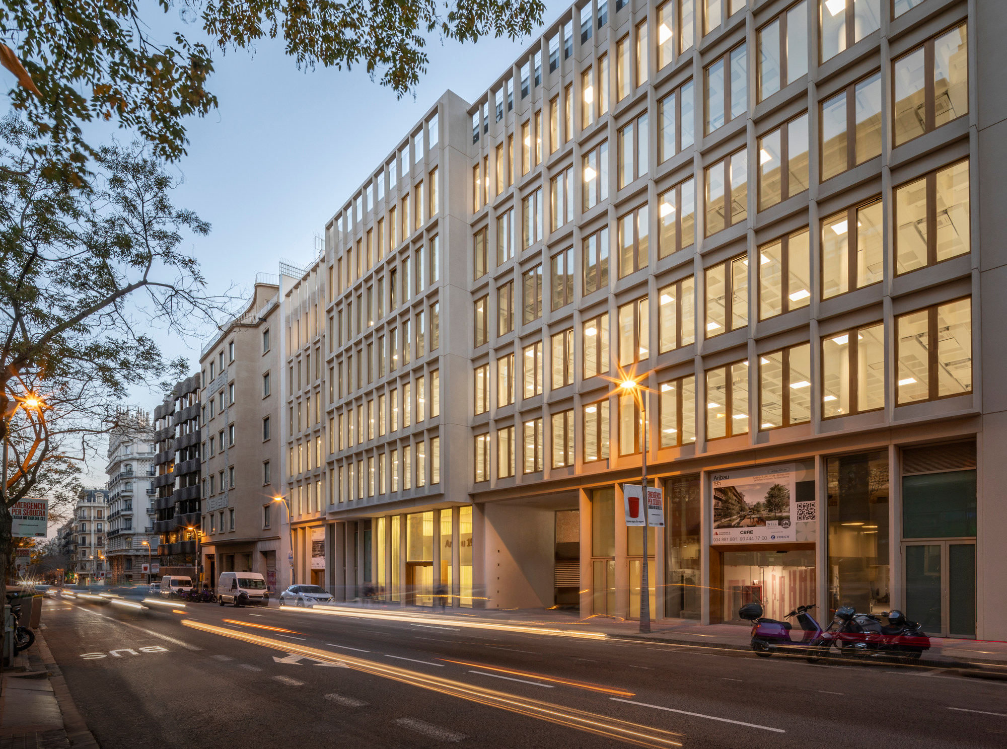 Aribau 195- Reforma integral edifici oficines Zurich Barcelona - Vidresif Blog